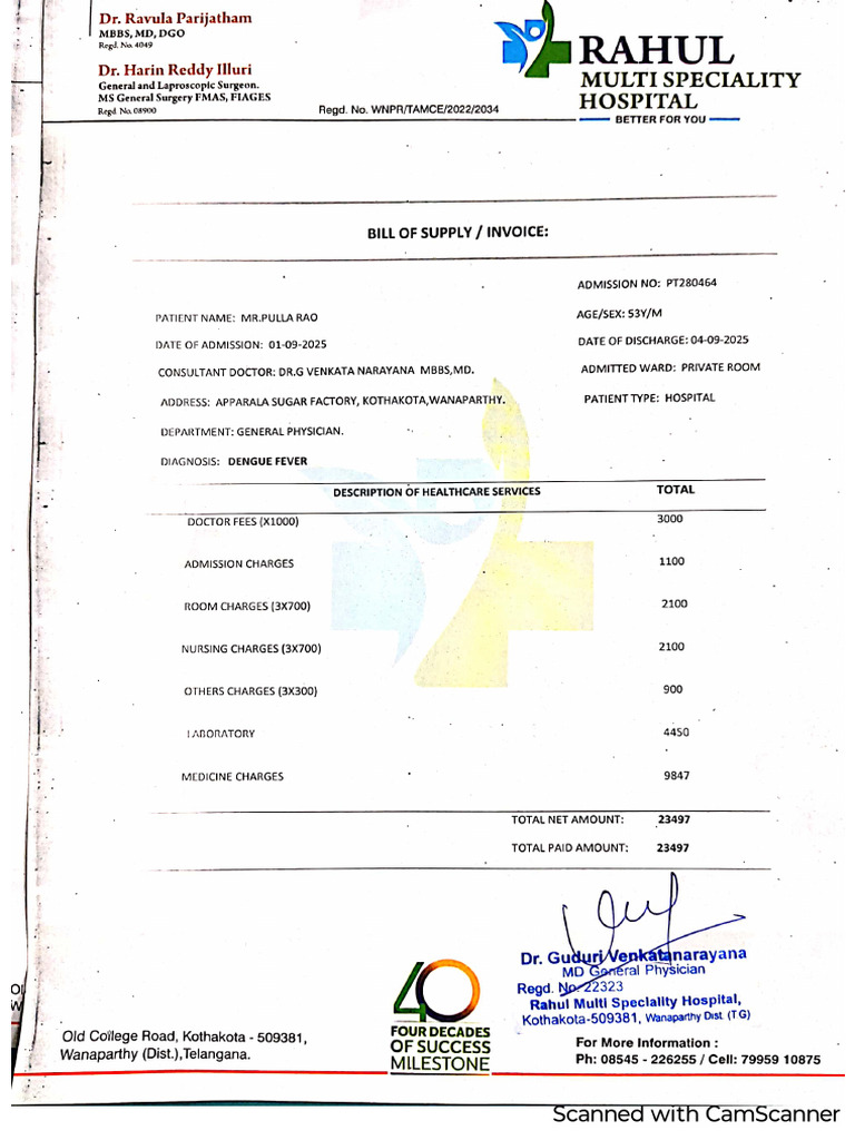 Final Bill | PDF