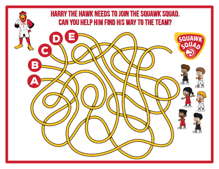 Squawk Squad Activity Sheets 16 | PDF