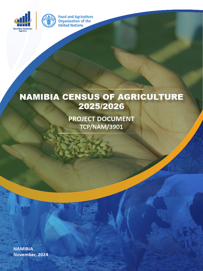 Namibia Agriculture Census 2025/2026 Plan | PDF | Census