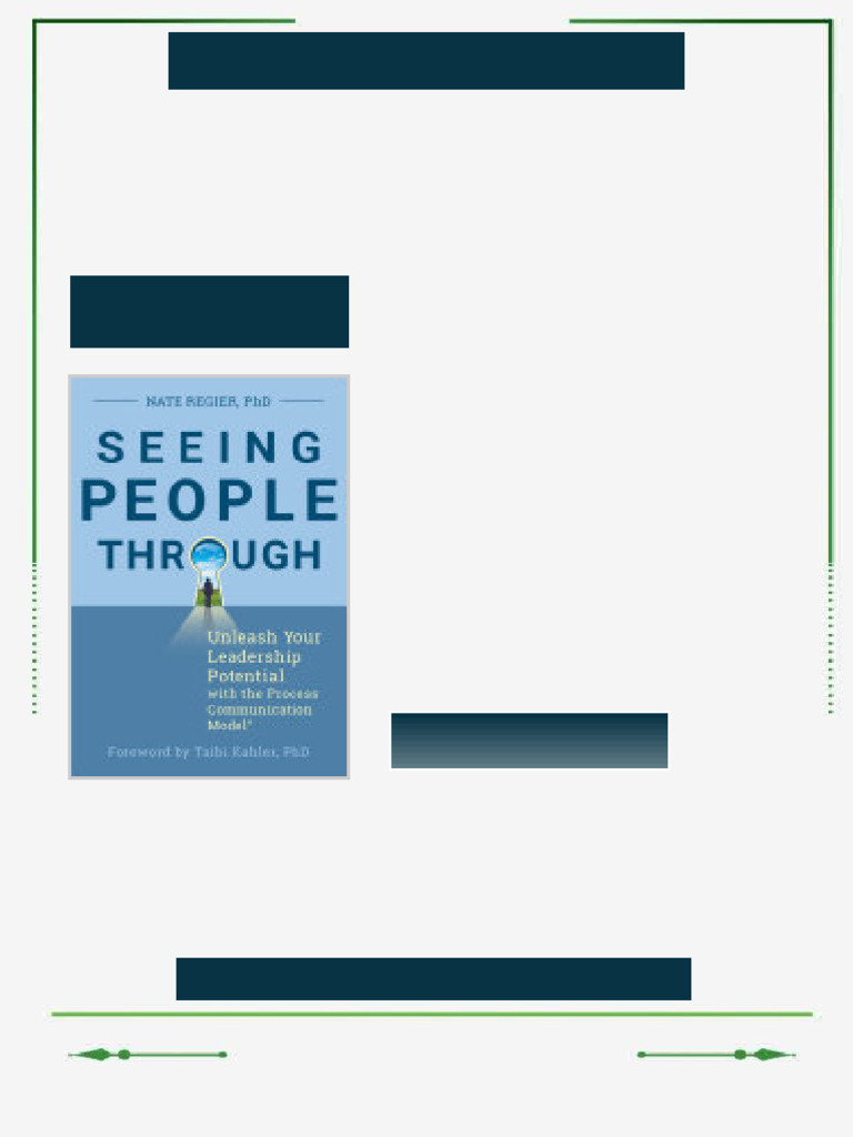 Seeing People Through Unleash Your Leadership Potential with the ...