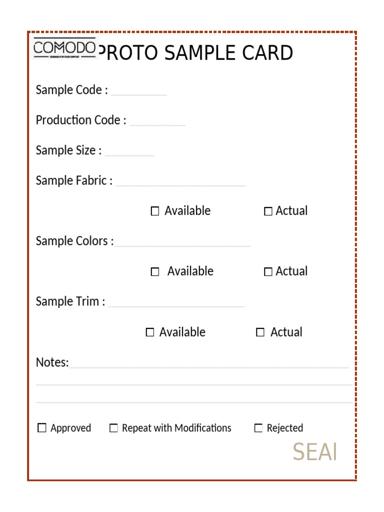 Sample Card | PDF