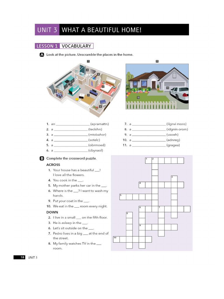 Workbook Unit 3 - 1 | PDF