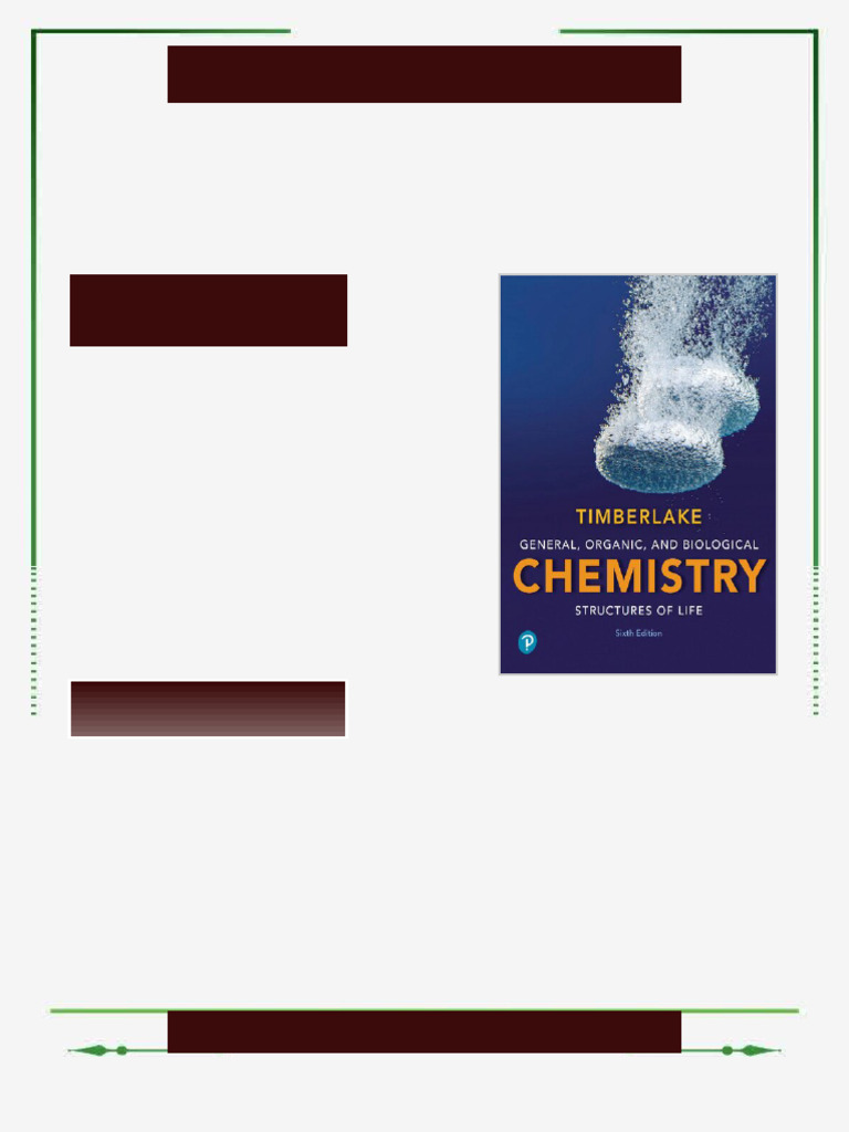 General, Organic, and Biological Chemistry: Structures of Life 6th ...