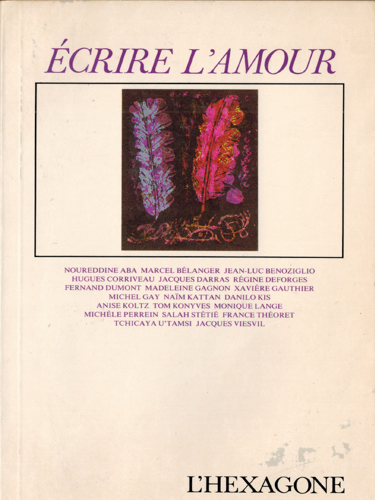 1984 LAventure de LAmour Individuel Et de La | PDF