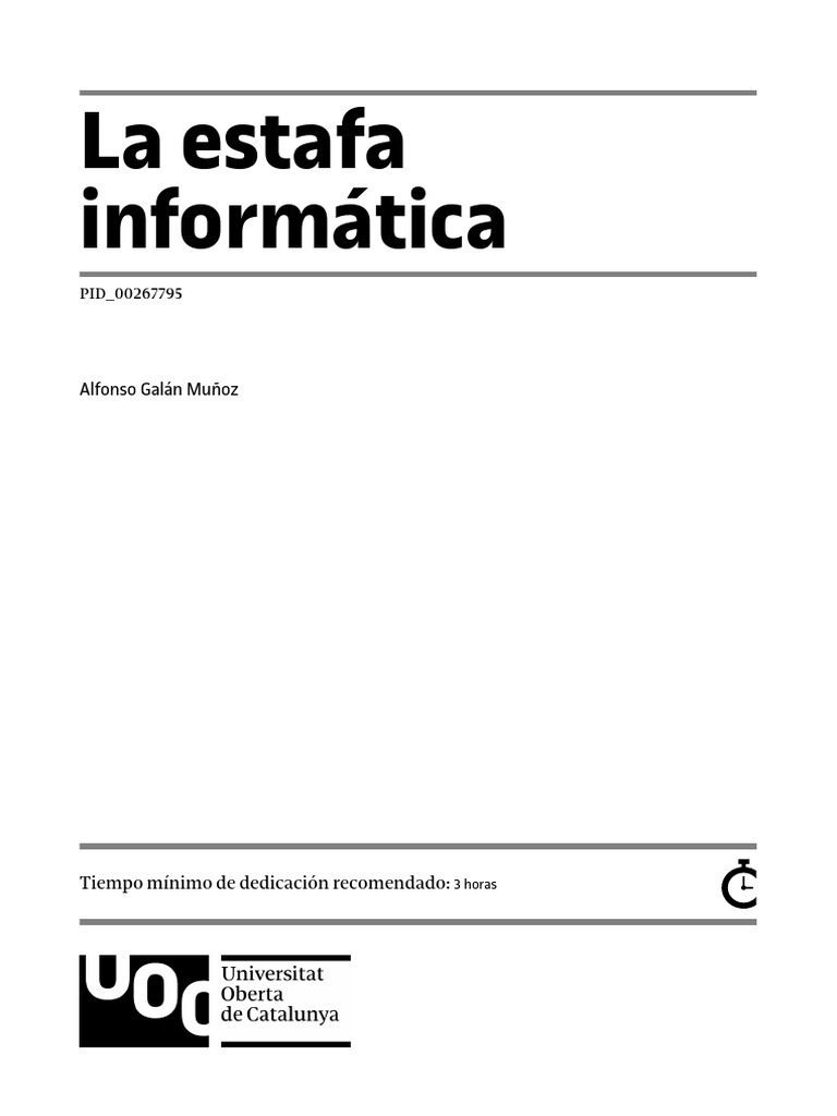 Estafa Informática: Delitos y Penalidades | PDF | Castigos | Robo