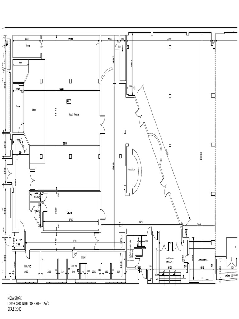 Lower Ground Floor Plan Layout | PDF