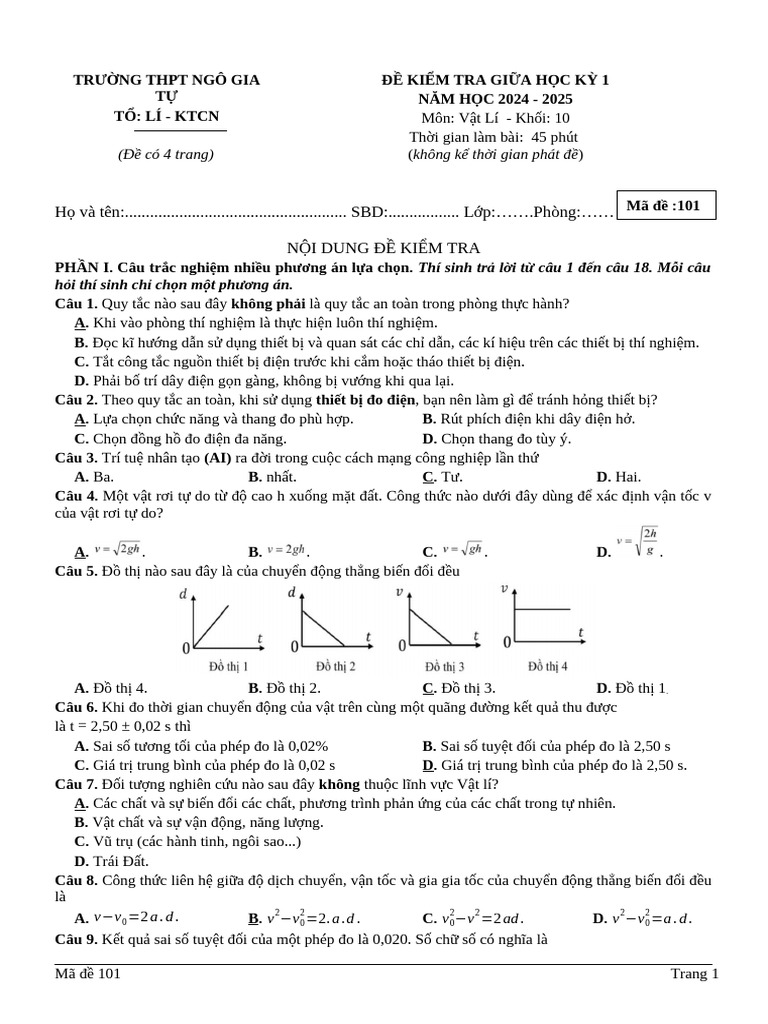 Azota. KIEM_TRA_GIUA_HOC_KI_I | PDF