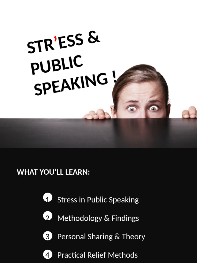 Stress Public Speaking | PDF | Stress (Biology) | Focus Group