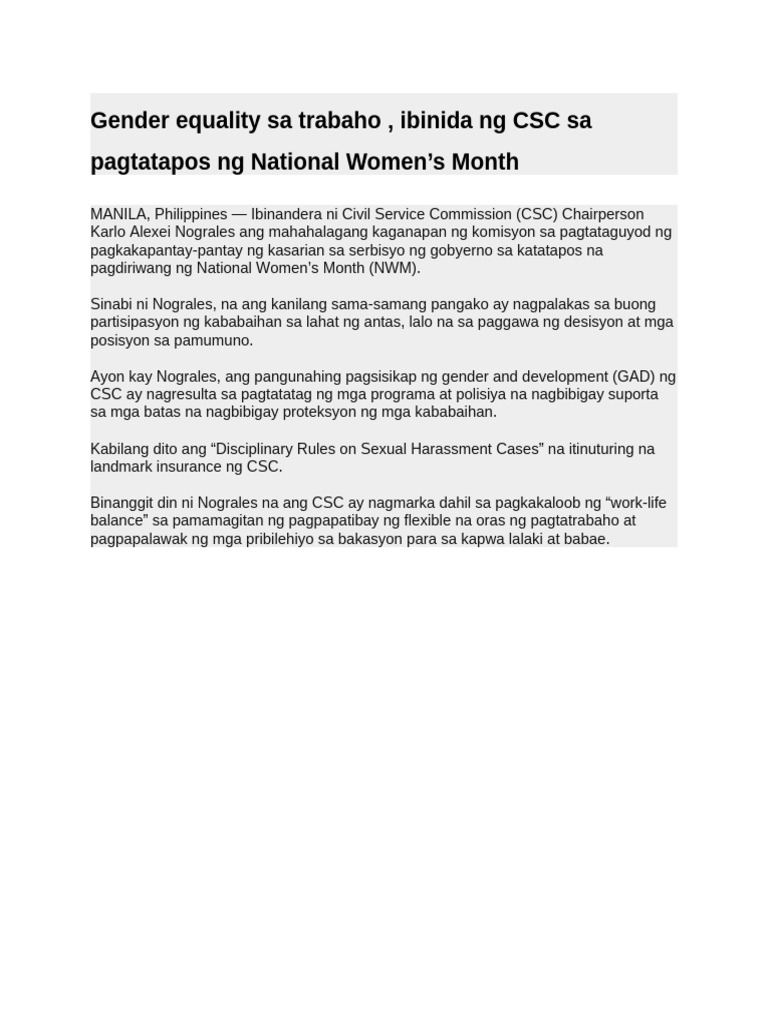Balita for AP | PDF