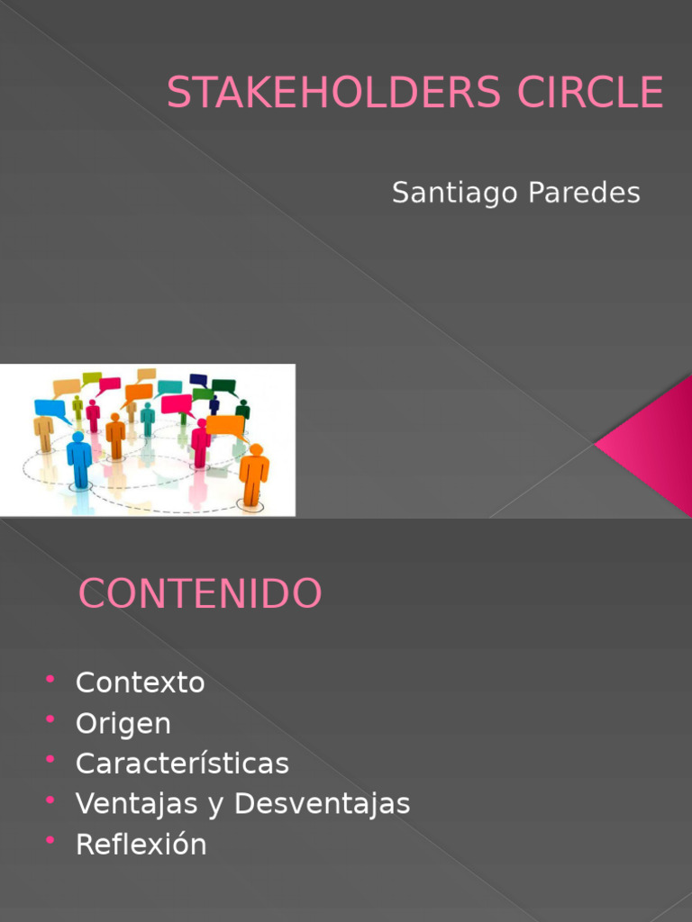 Modelo Stakeholder Circle: Ventajas y Desventajas | PDF