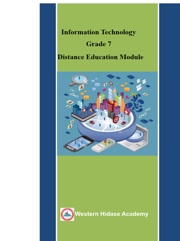Grade 7 ICT Distance Learning Module | PDF | Computer Data Storage ...