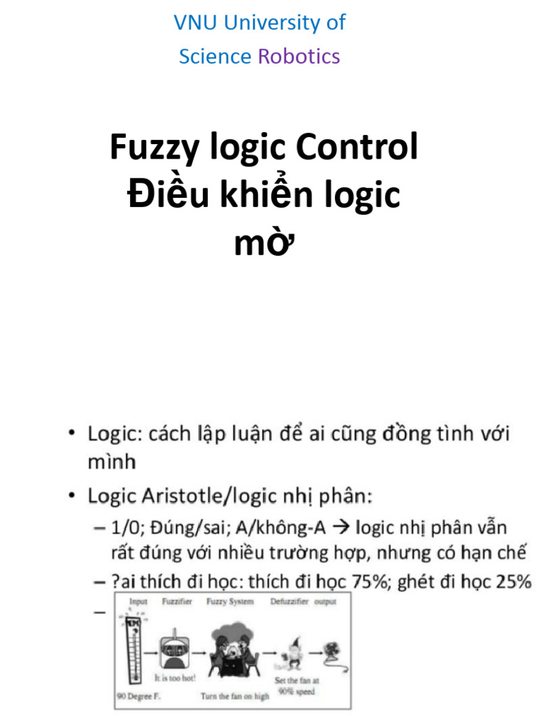 Fuzzy Logic Control | PDF
