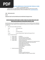 Surat Pertandingan Ciptaan Lagu Tema Program Ilham Seni Diraja | PDF