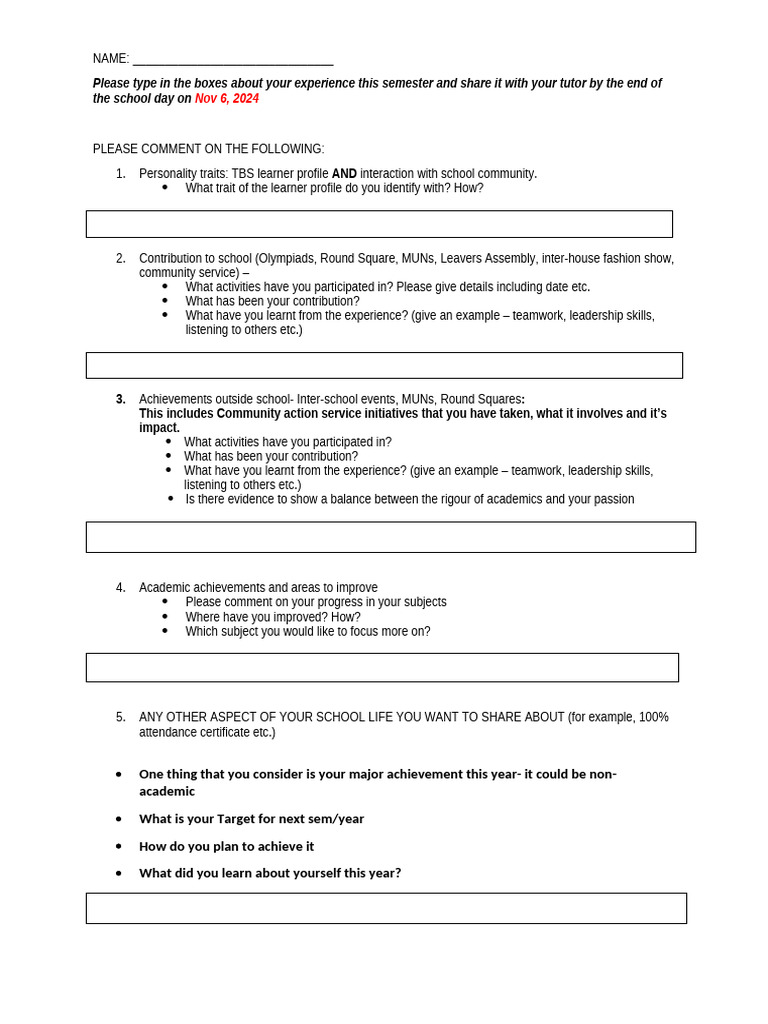 Individual Student Activity Tracking | PDF