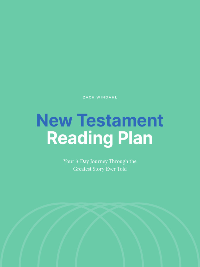 Copy of New Testament Reading Plan | PDF | Paul The Apostle | Jesus