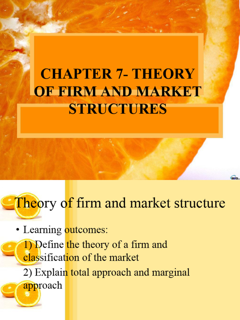 Theory of Firm & Market Structures | PDF | Profit (Economics) | Monopoly