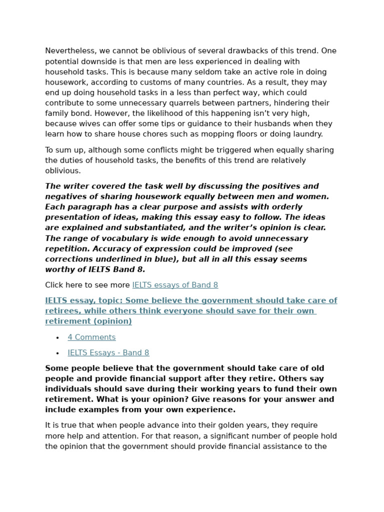 Ielts 7 | PDF | Retirement | Pension