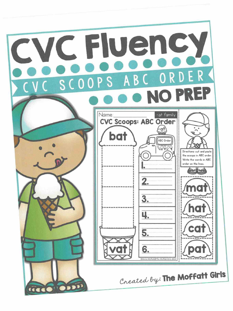 CVC Scoops ABC Order | PDF