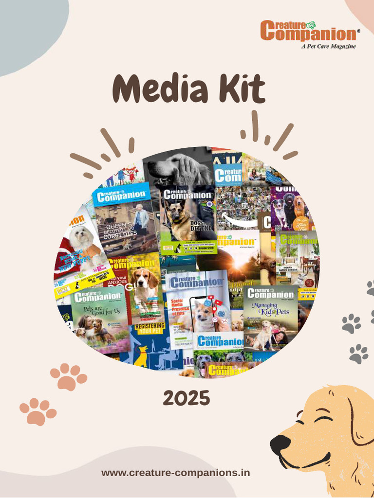 Creature Companion Media Kit 2025 | PDF | Pet