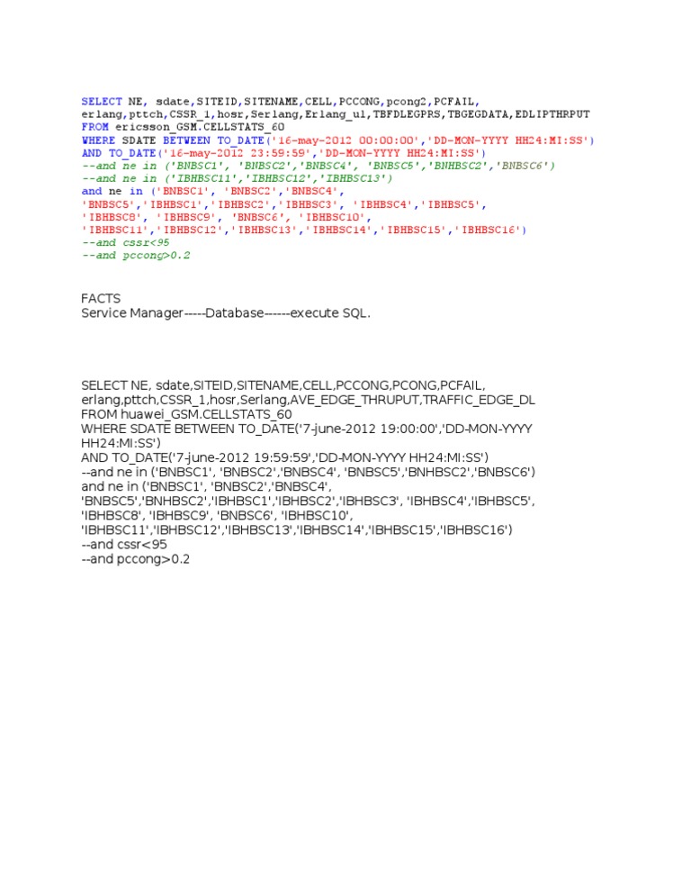 TOAD Script | PDF