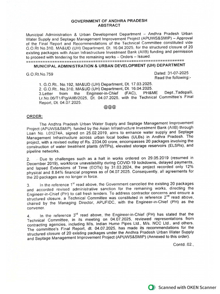 G O RT No 759 | PDF
