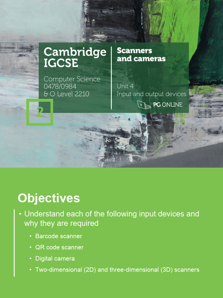 Input Devices: Scanners and Cameras Explained | PDF | Image Scanner ...