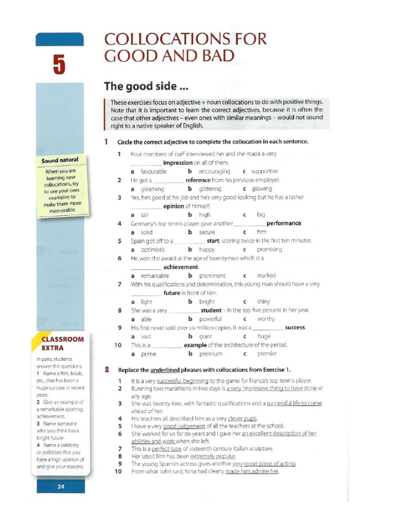 Collocations For Self-Study Week 3 | PDF