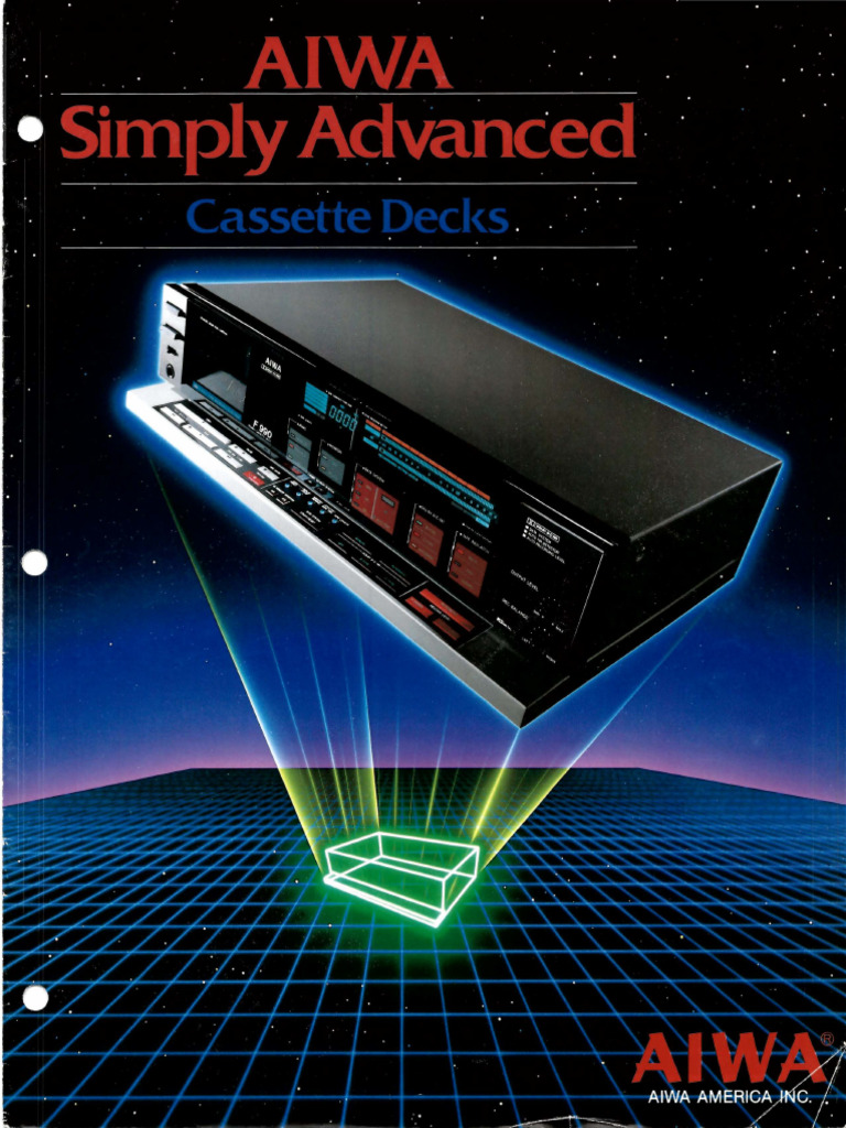 AIWA Cassette Decks: Digital-Ready Excellence | PDF | Compact Cassette ...