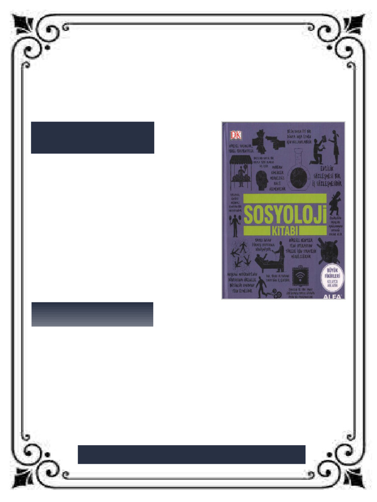 Sosyoloji Kitabı 2nd Edition Christopher Thorpe Chris Yuill Mitchell ...