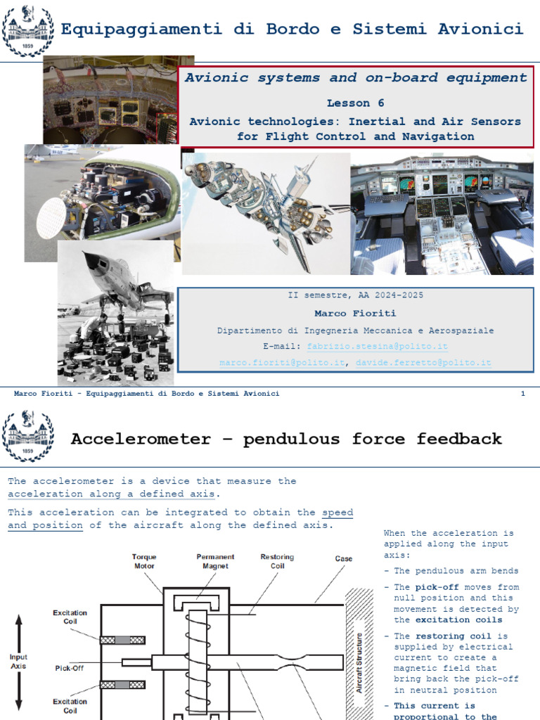 Avionic Systems and Navigation Equipment | PDF | Gyroscope | Inertial ...