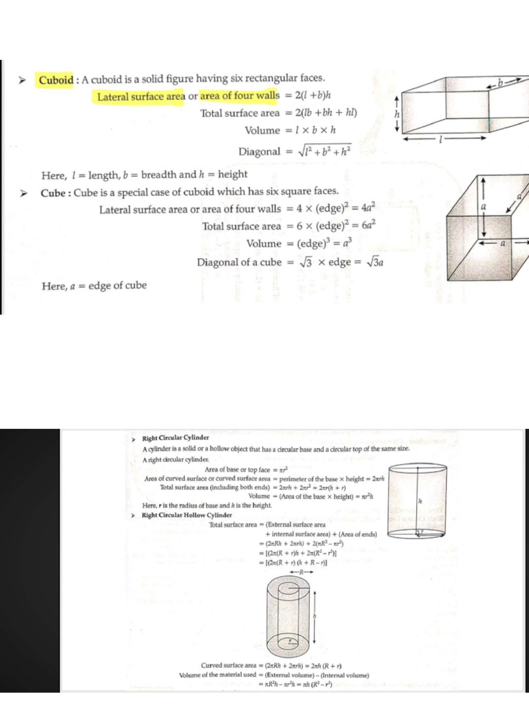 SAV Formula Sheet | PDF