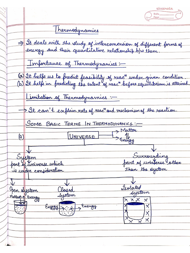Thermo Notes | PDF