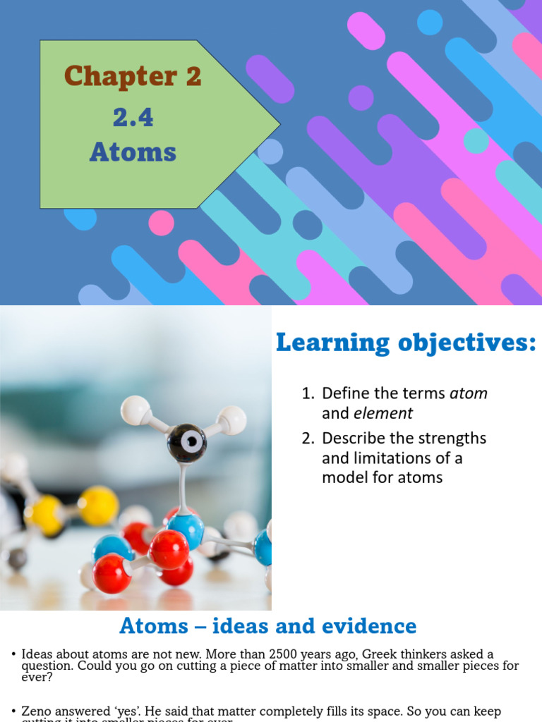 Understanding Atoms and Elements | PDF | Atoms | Chemical Elements