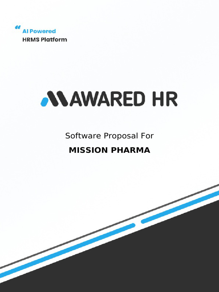 Mawared HR Proposal For Mission Pharma (2) Payroll | PDF | Payroll ...
