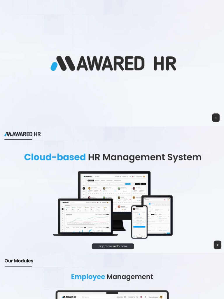 Mawared HR Presentation | PDF
