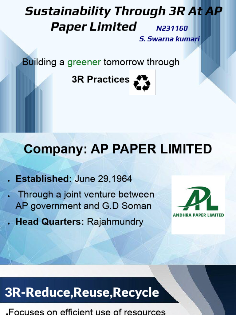 AP Paper Limited | PDF