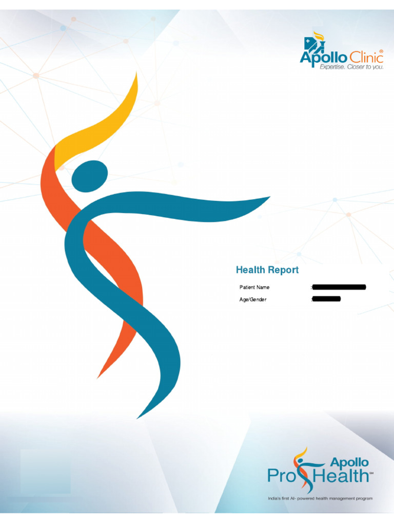 Apollo Clinic Health Report Summary | PDF | Cholesterol | Prediabetes