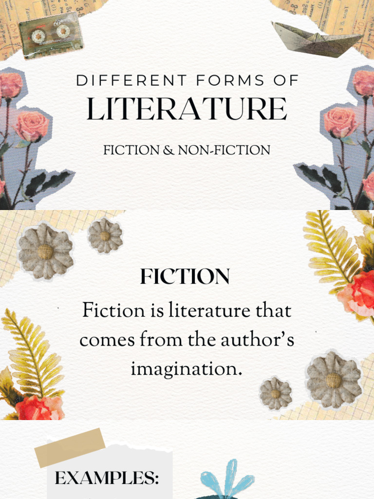 Fiction and Nonfiction | PDF