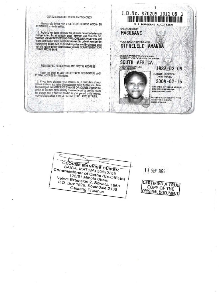 Amanda ID Page-0001 | PDF