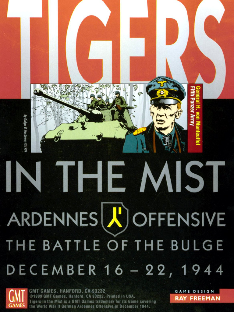 GMT - Tigers in the Mist | PDF | Artillery | Division (Military)