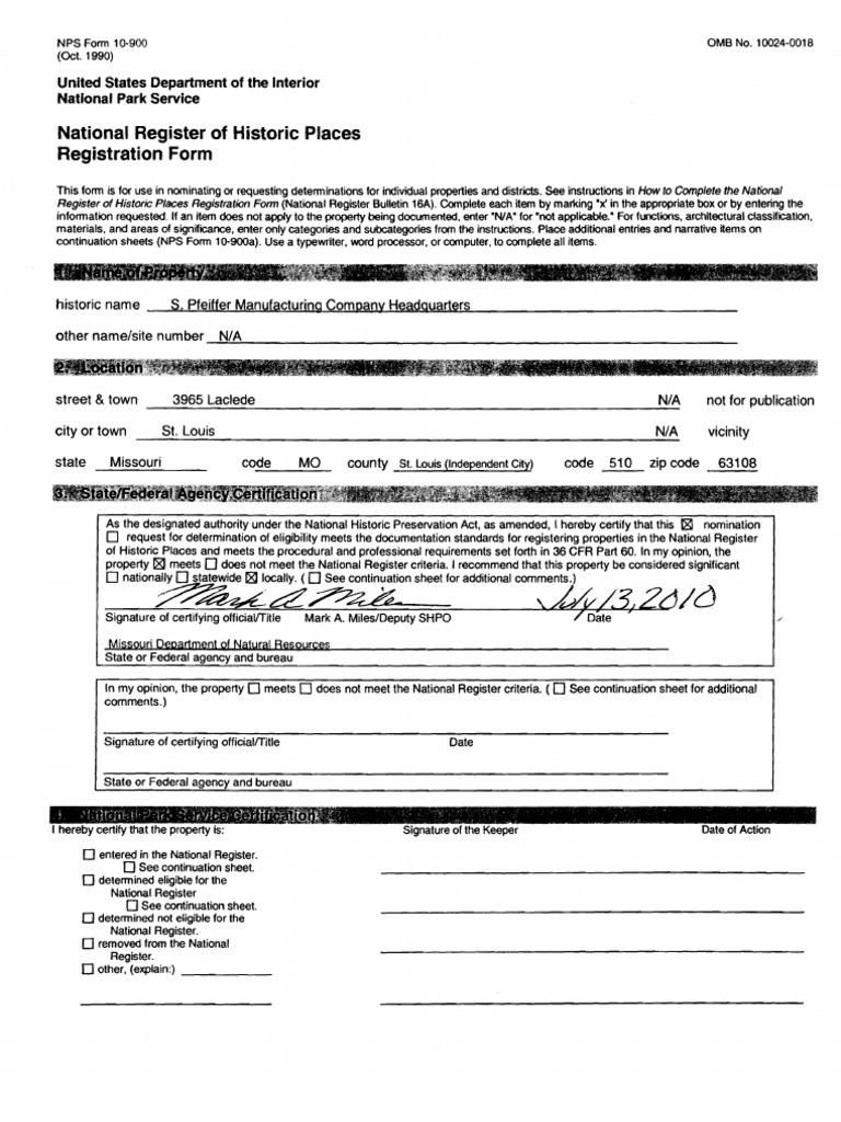Historic Places Registration Guide | PDF | Window | Property