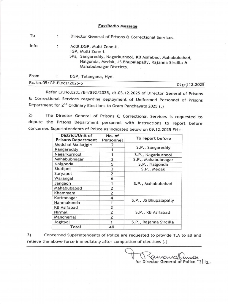 RC - No.05 - GP Elecs - Prisons | PDF | Criminal Law | National Security
