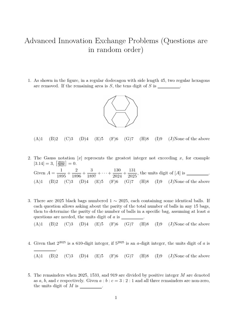 Grade 6 Math Test 20251019 English | PDF | Numbers | Elementary Mathematics