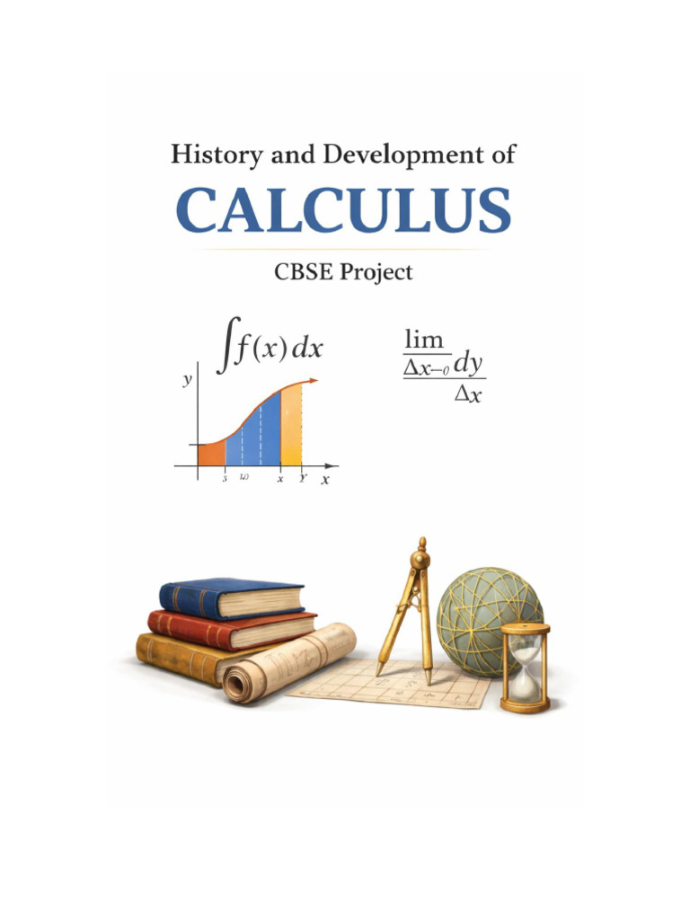 History and Importance of Calculus | PDF | Calculus | Integral