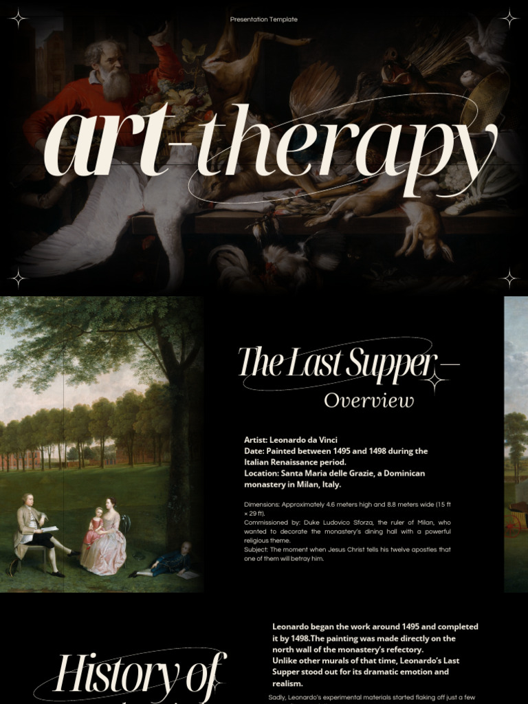 Black and White Classic Vintage Art History Presentation PDF | PDF ...