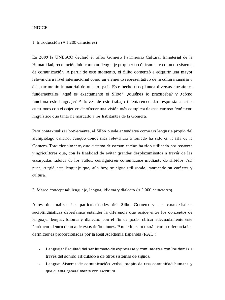 Silbo Gomero | PDF | Islas Canarias | Comunicación