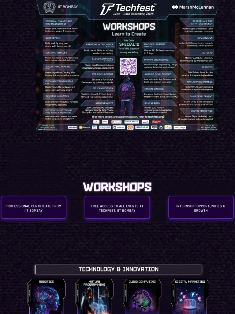Workshops Details | PDF
