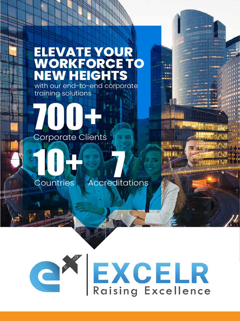 ExcelR Corporate Brochure-2025 | PDF | Artificial Intelligence ...
