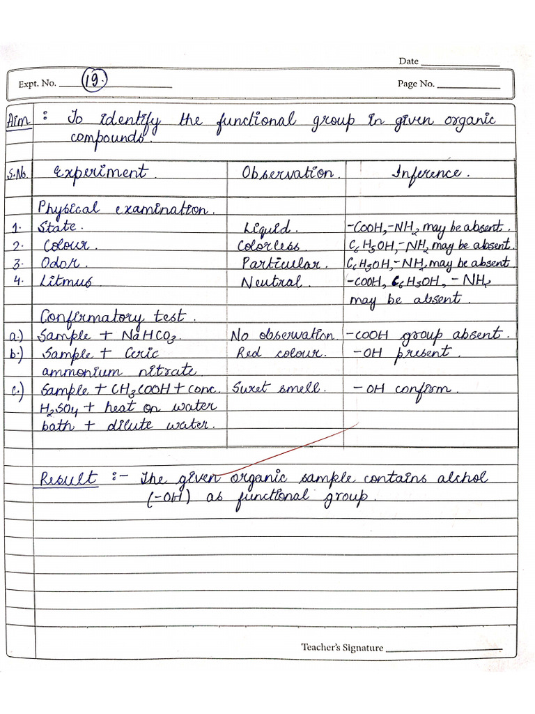 Class 12 Functional Group | PDF