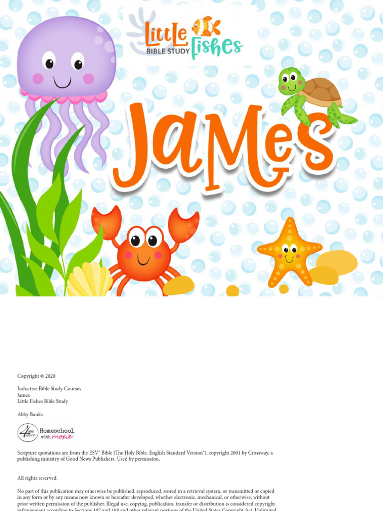 NEW SAMPLE James Little Fishes | PDF | English Standard Version